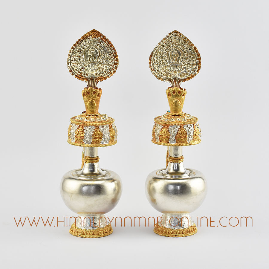Bhutanese Style Bhumpa Set: Bhumpa – Ritual Vase
