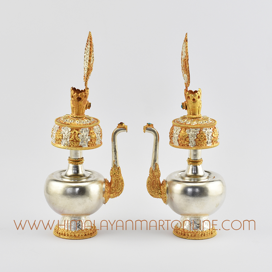 Bhutanese Style Bhumpa Set: Bhumpa – Ritual Vase