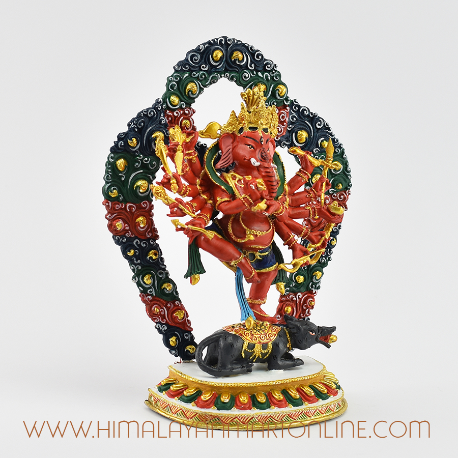 12 Armed Dancing Ganesh: Ganesh – The Remover of Obstacles