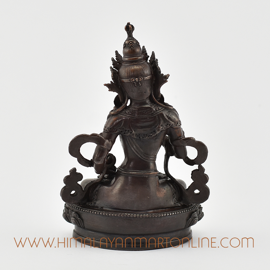 Oxidation Finish Vajrasattva Statue: The Buddha of Purification