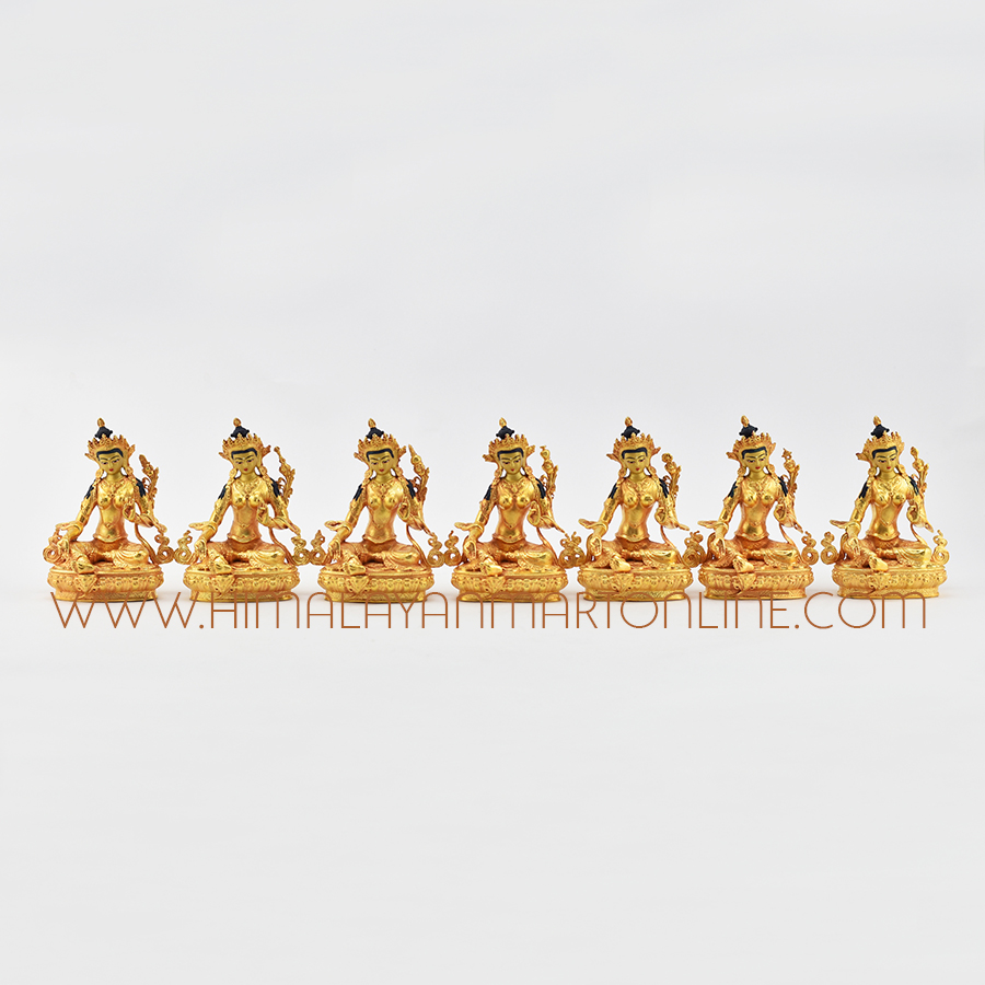 21 Tara Statues Set: The Twenty-One Taras