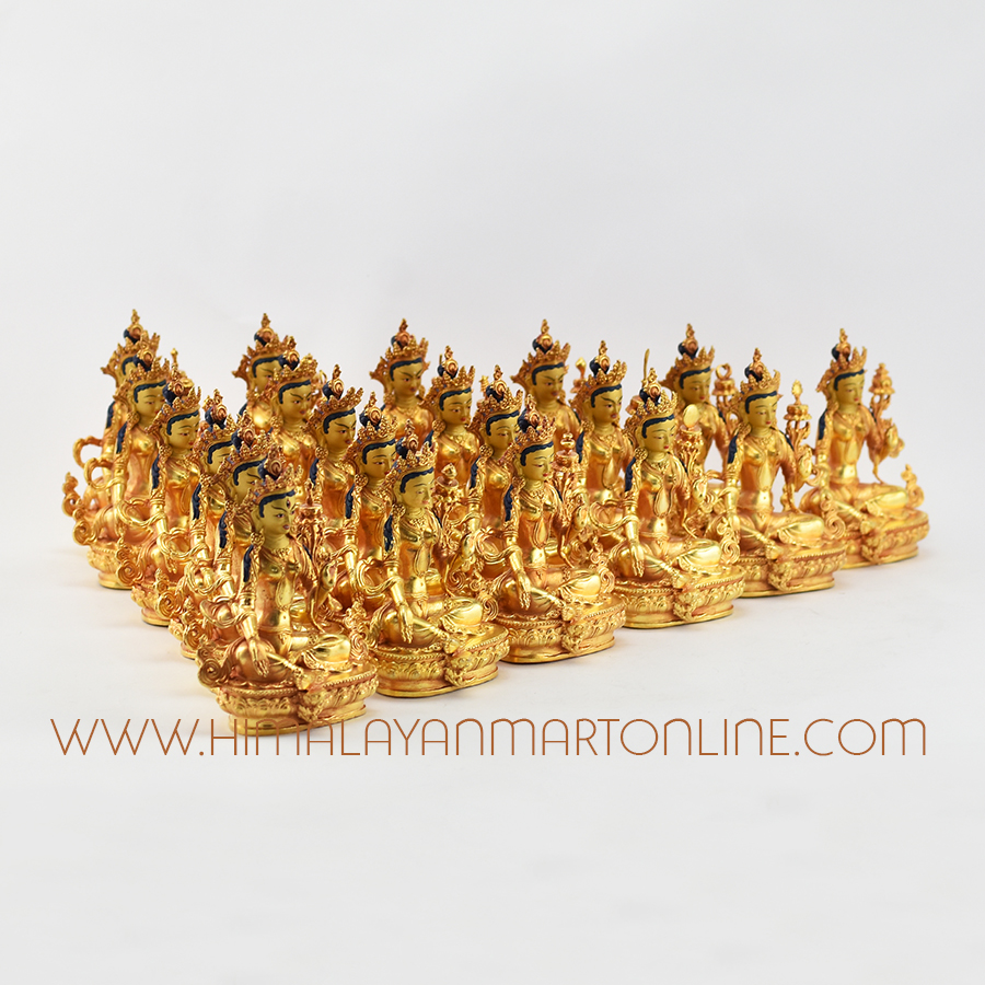 Twenty One Tara Set Statues: The Twenty-One Taras