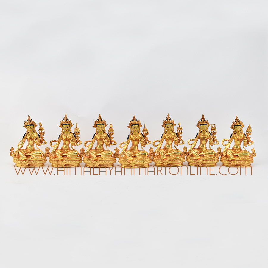 Twenty One Tara Set Statues: The Twenty-One Taras