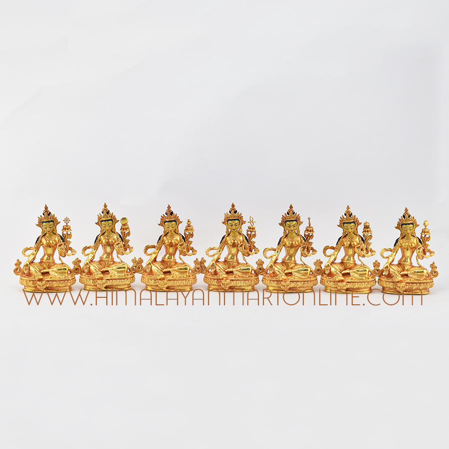 Twenty One Tara Set Statues: The Twenty-One Taras