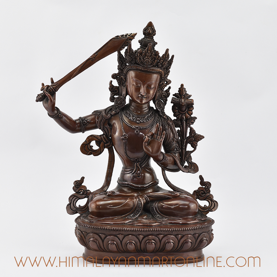 Manjushri Statue: Manjushri / Jambiyang – Bodhisattva of Wisdom