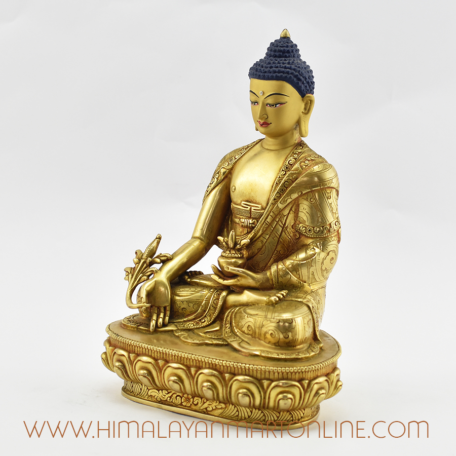 Sangye Menlha Statue: Medicine Buddha / Sangye Menlha Statue