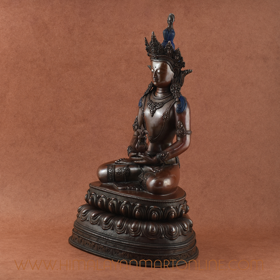 Handcrafted Aparmita Statue: Amitayus – Buddha of Infinite Life