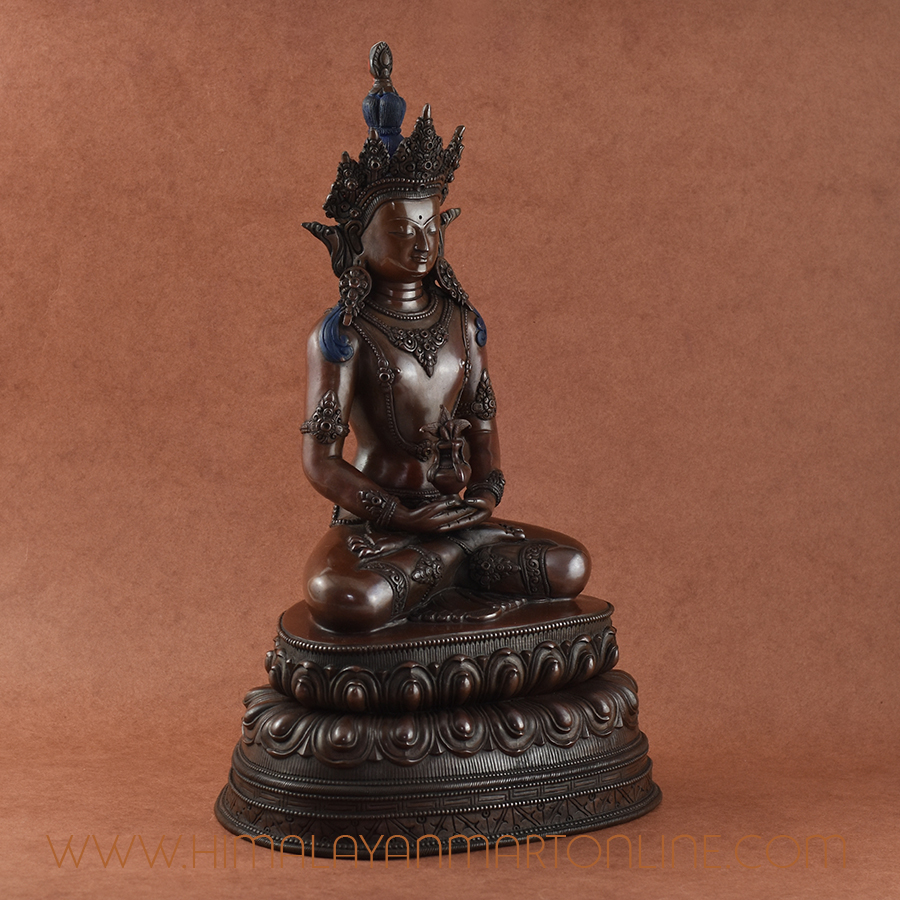 Handcrafted Aparmita Statue: Amitayus – Buddha of Infinite Life