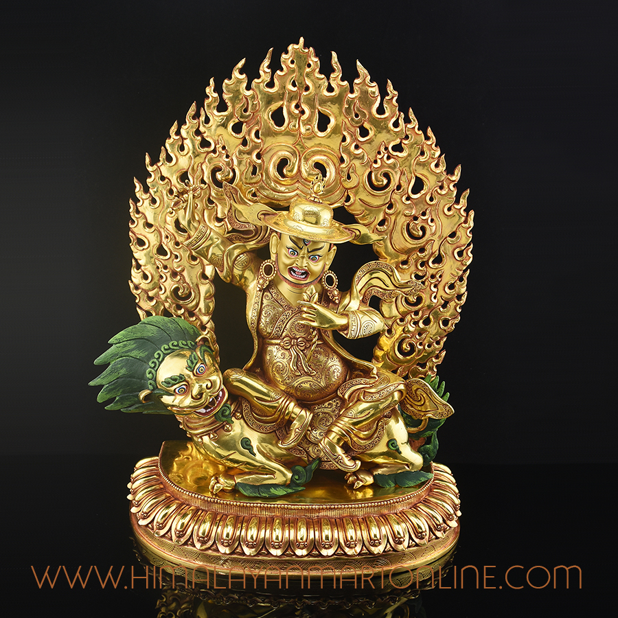 Dorje Legpa Statue: Dorje Legpa One of Three Terma Protectors
