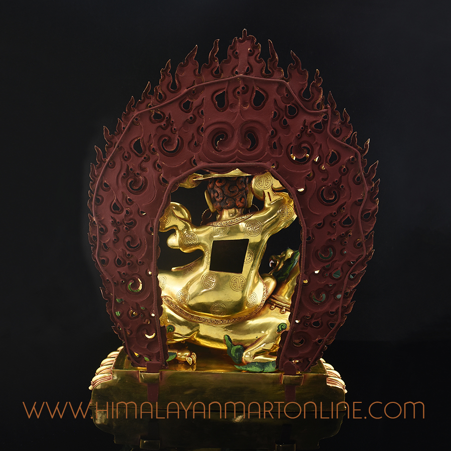 Dorje Legpa Statue: Dorje Legpa One of Three Terma Protectors