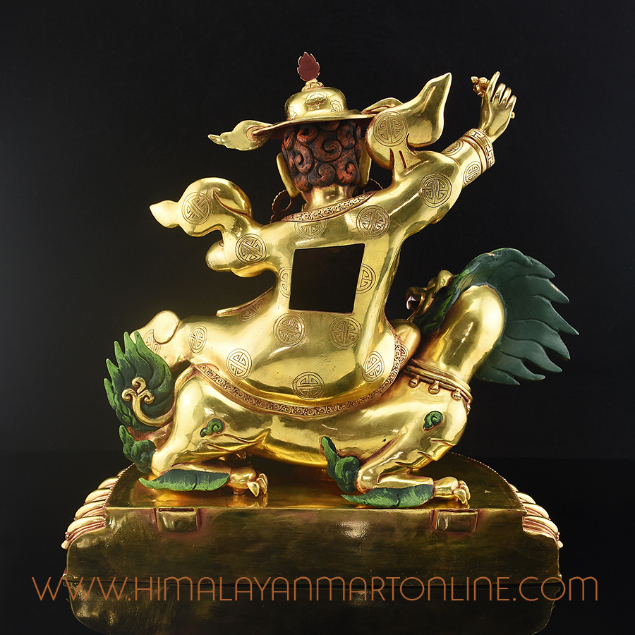 Dorje Legpa Statue: Dorje Legpa One of Three Terma Protectors