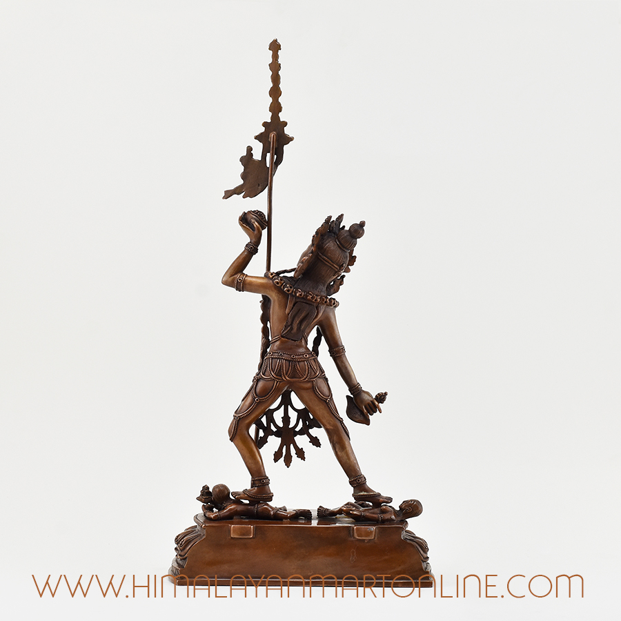 Tibetan Vajrayogini Statue – Handcrafted Copper Dakini Figure